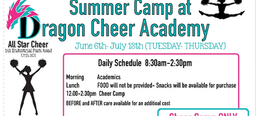 All Star Levels, Competitive Cheer, Cheerleading - Dragon All Star ...