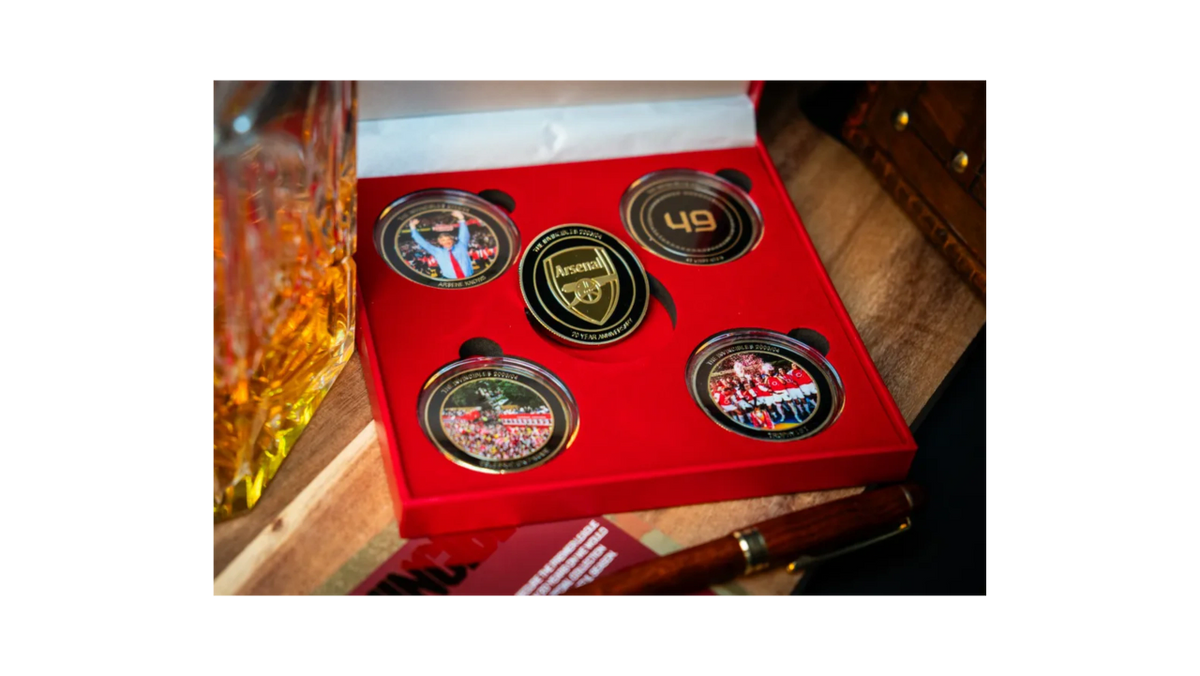 The Official Arsenal Invincibles Coin Collection - Limited Edition Only ...
