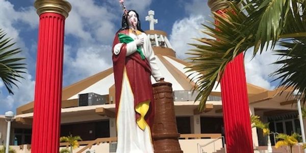 Santa Barbara Catholic Church - Sunday Mass - Dededo, Guam
