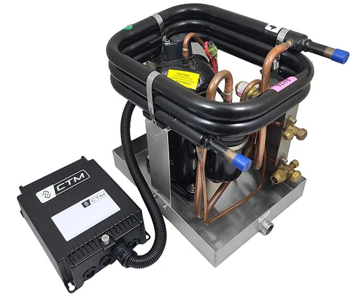 CTM CX-10 115V and 230V Reverse Cycle Condensing unit - R410a