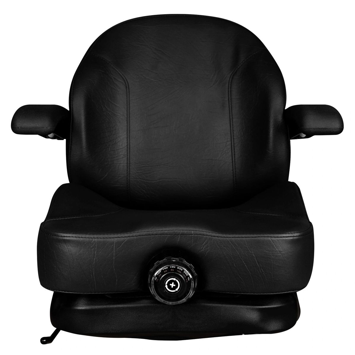 Trac Seats Black ProRide Suspension Seat for Zero Turn Mowers and More