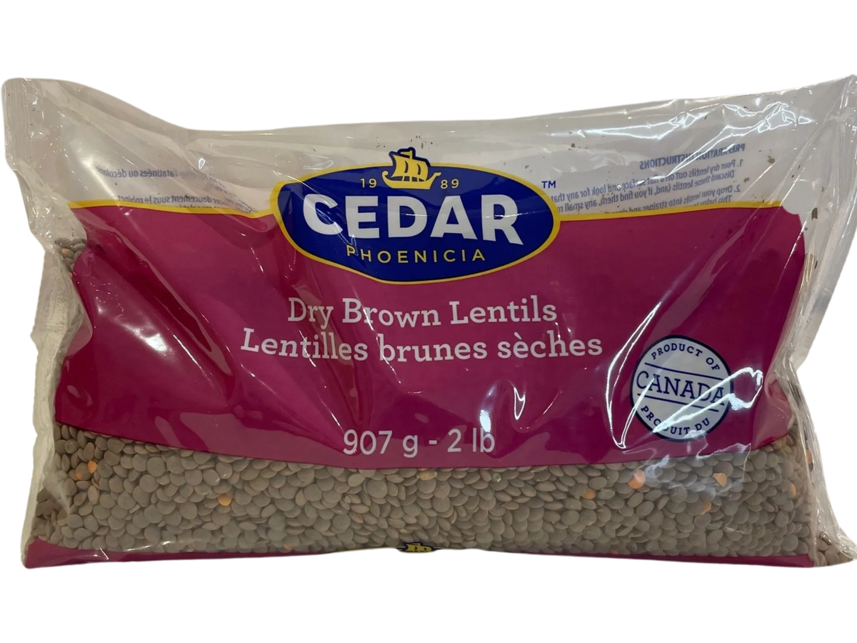 Cedar Lentilles Brunes Sèches 907g - 2lb
