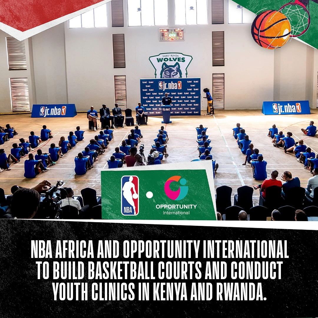 NBA Africa Teams Up to Empower Coaches and Build Courts in Kenya