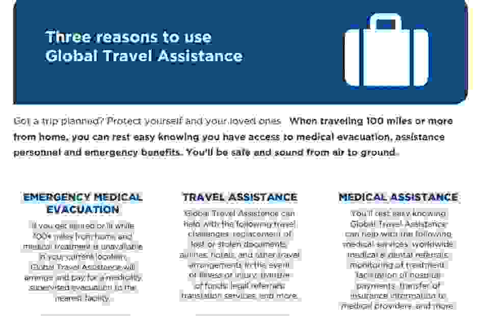 GLOBAL TRAVEL ASSISTANCE | Safeguard Select