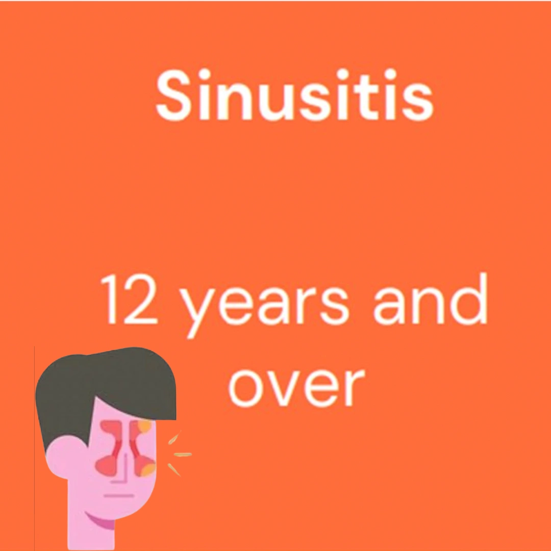 Pharmacy First - Sinusitis (12 years and over)