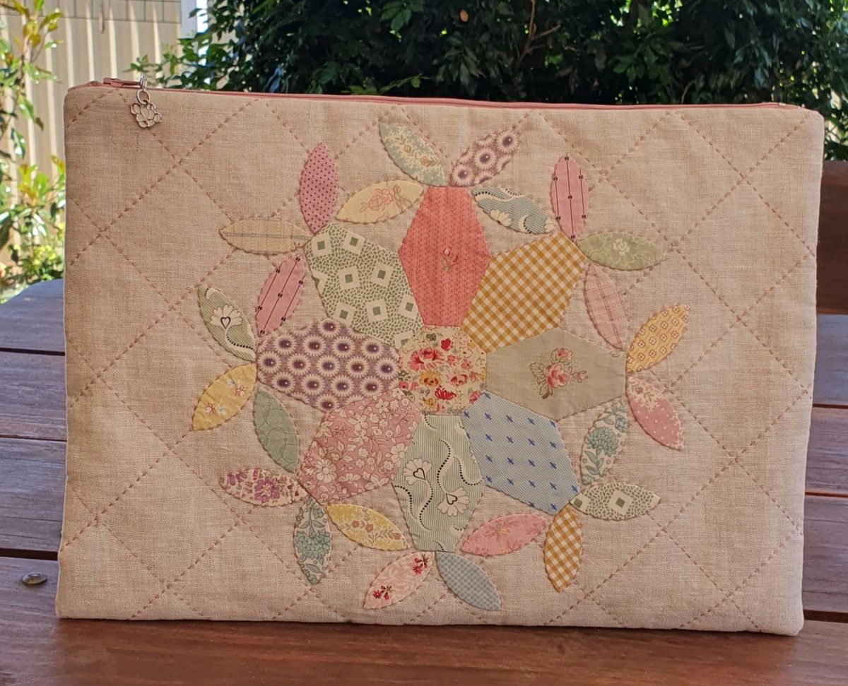 Summer School Project Bag Pattern, Papers and template