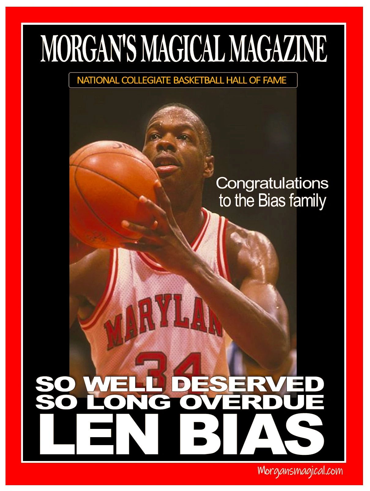 Len Bias - National Collegiate Basketball Hall of Fame