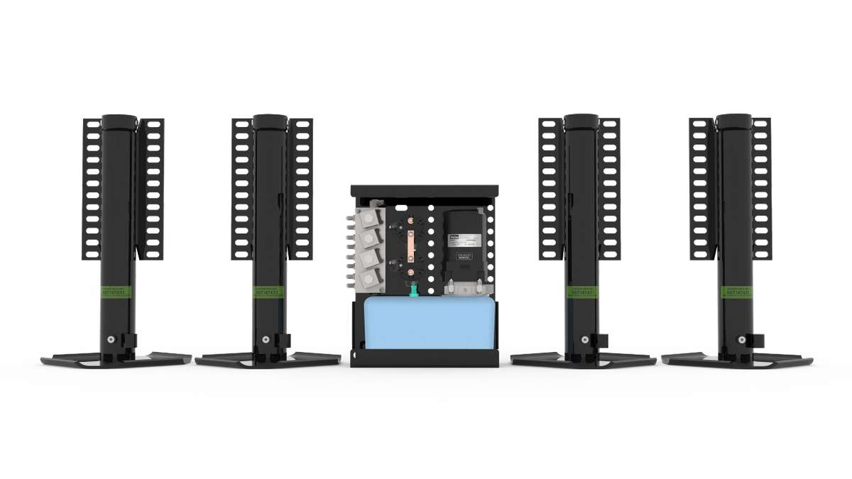Class-A/Class-8 Gas Automatic Leveling System (Weld-On)(AKC-8A1)