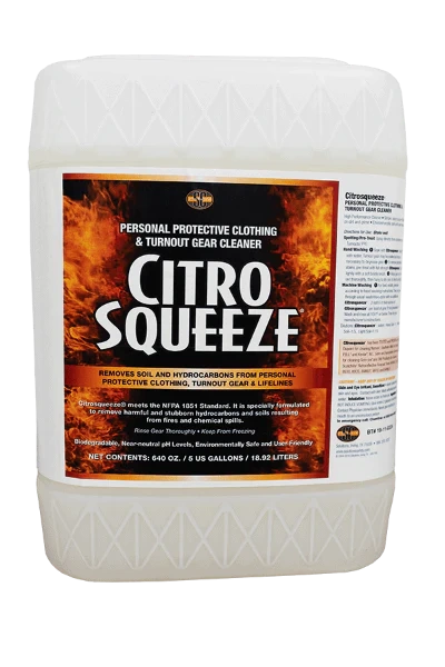 CitroSqueeze® PPE and Turnout Gear Cleaner – 5 Gallon Pail