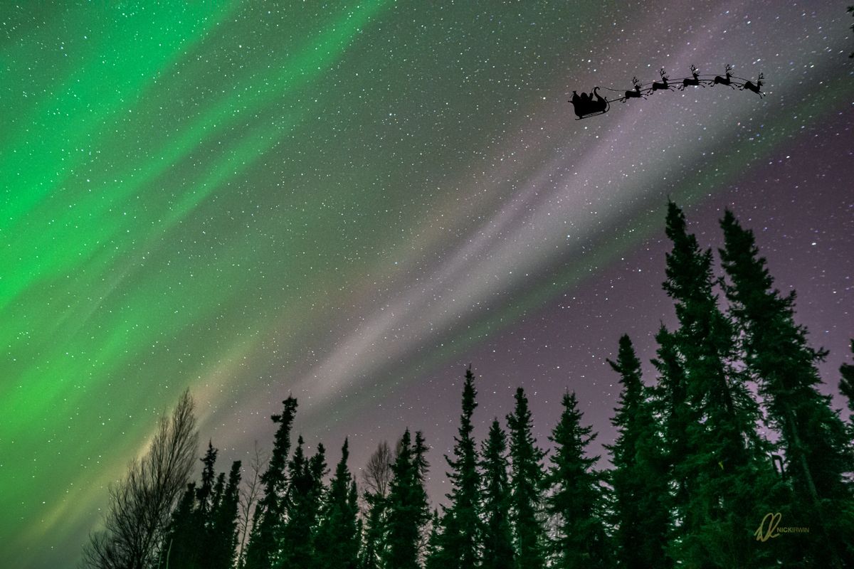 Santa's Sleigh - North Pole, Alaska