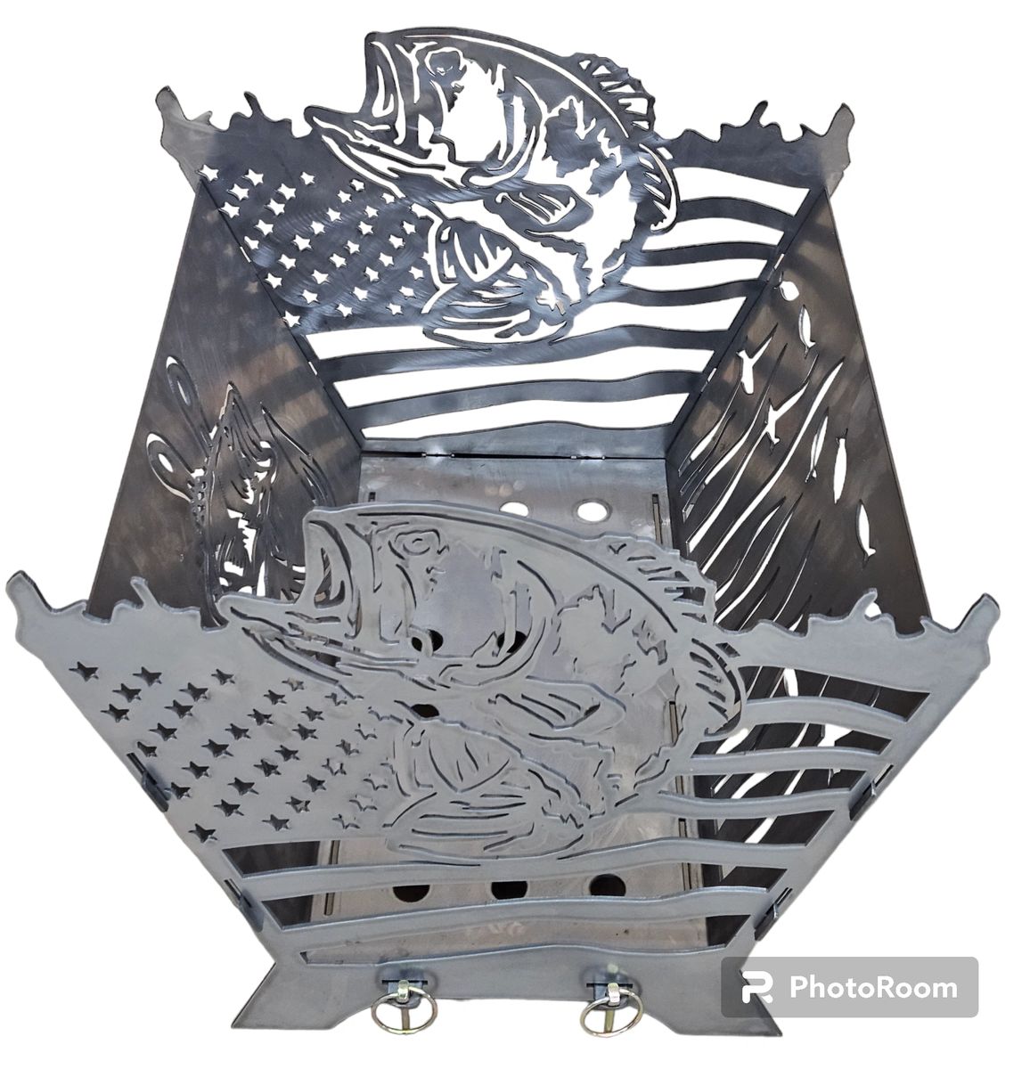 Collapsible Fish Fire Pit