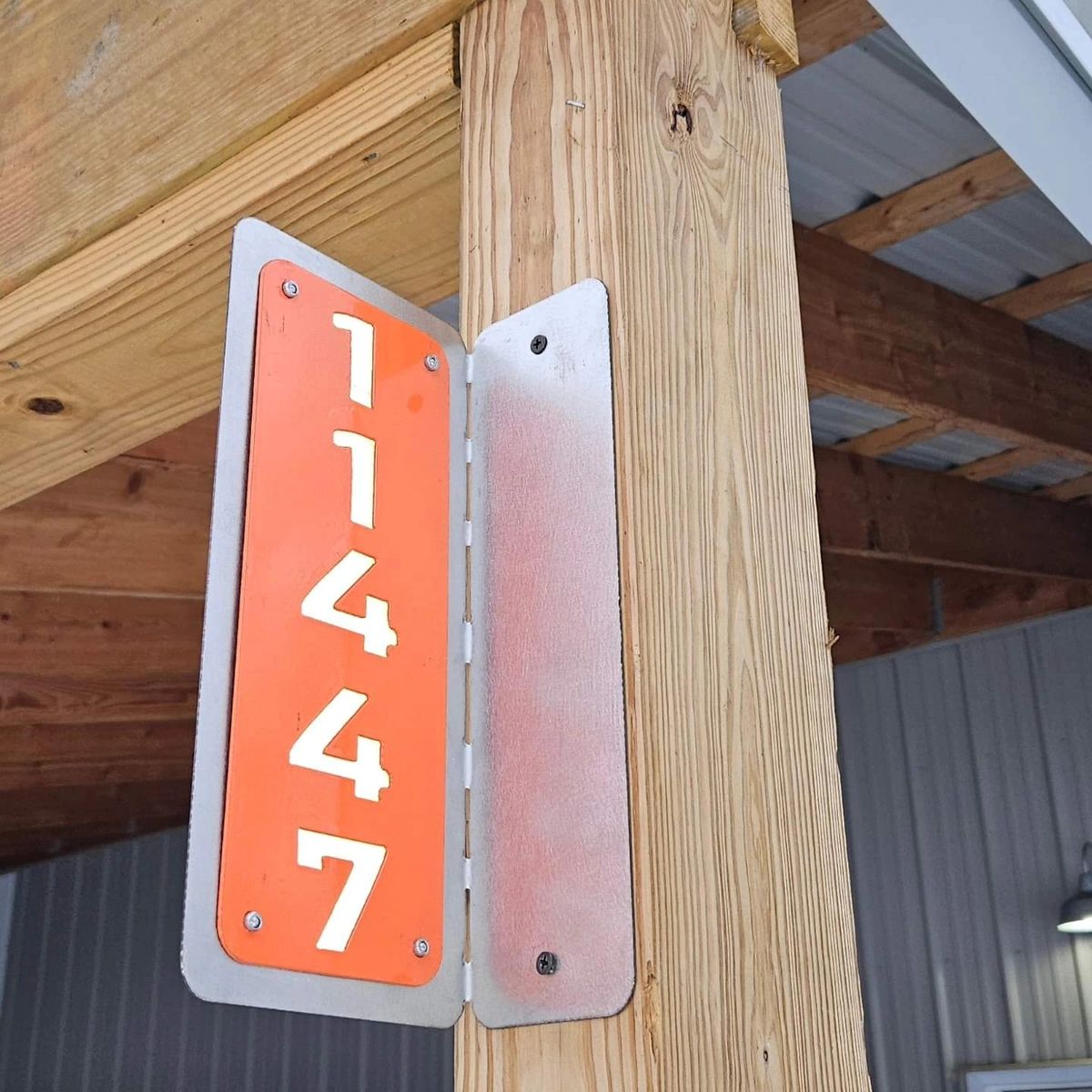 Custom Address Plate