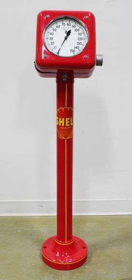 Shell PCL Preset Air Meter on Stand - Red/Orange