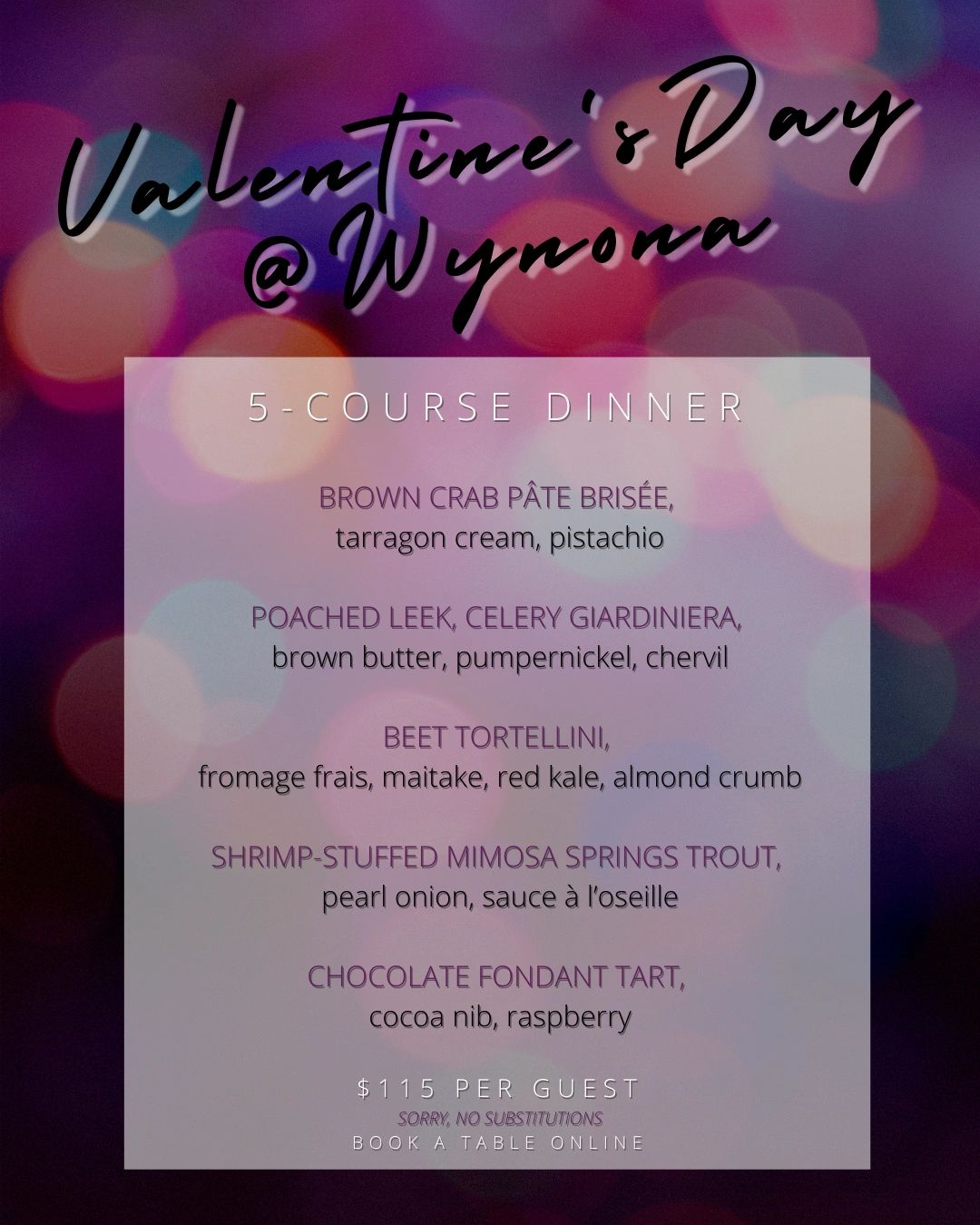 Wynona Toronto - Restaurant - Toronto, Ontario