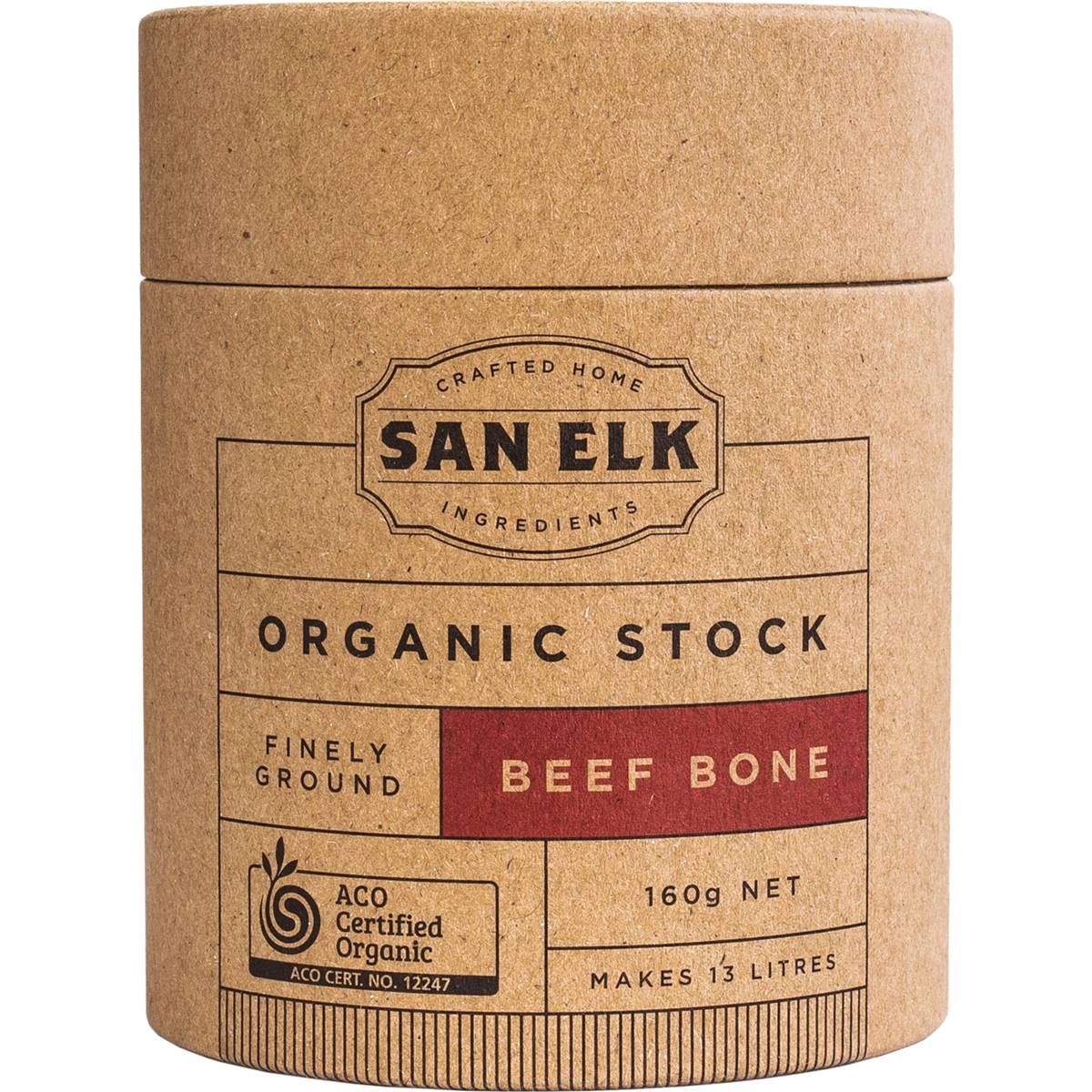 San Elk Organic Beef Stock