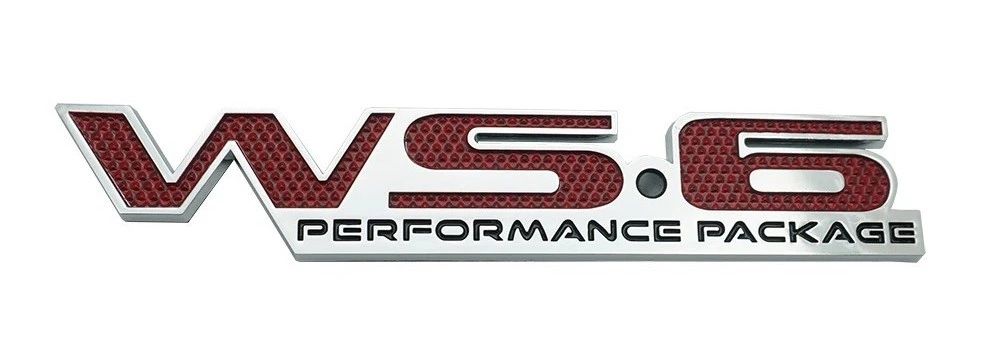 1996-2002 TRANS AM WS6 REAR BUMPER EMBLEM (AFTERMARKET)