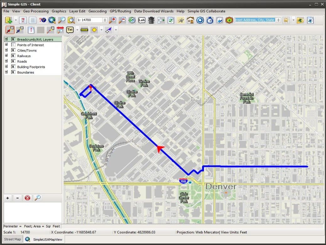 GPS Mapping Software Simple GIS Software