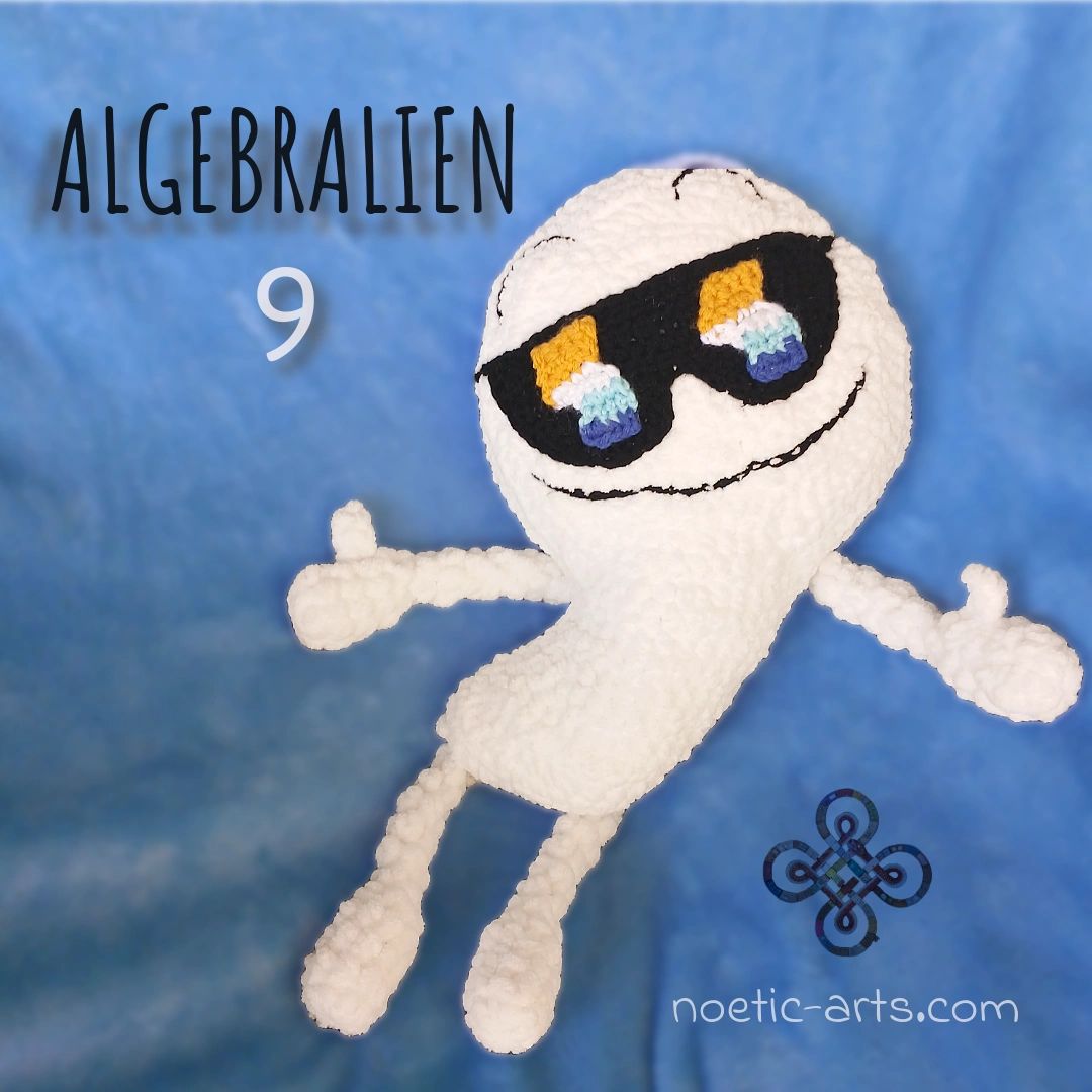 Algebralien Number Nine - Fan Art Crochet Pattern
