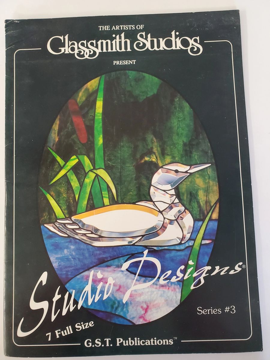 Studio Designs Series 3 stained glass bevel patterns-NEW