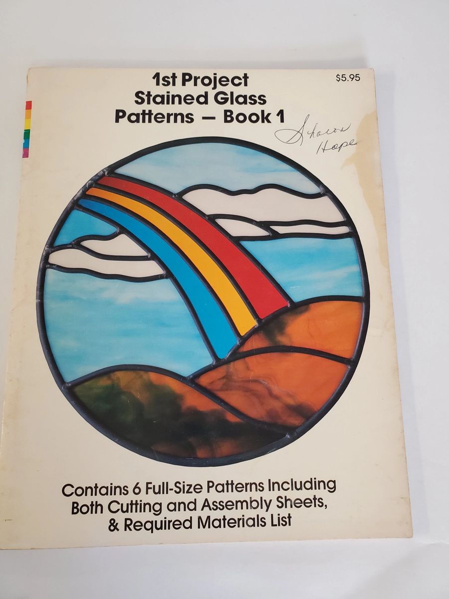1st project stained glass patterns - book 1