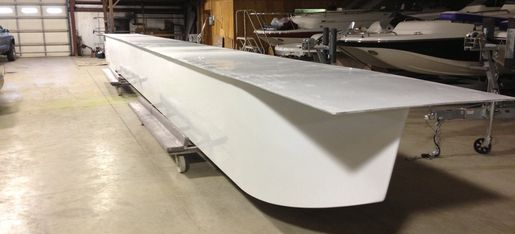 custom houseboat Pontoons
