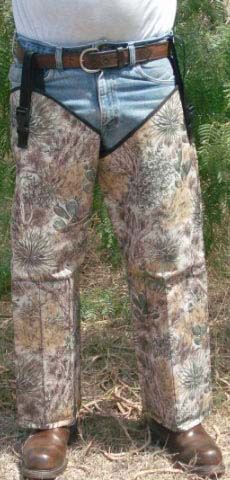 GameGuard Camo Snake Chapz - Regular Protection