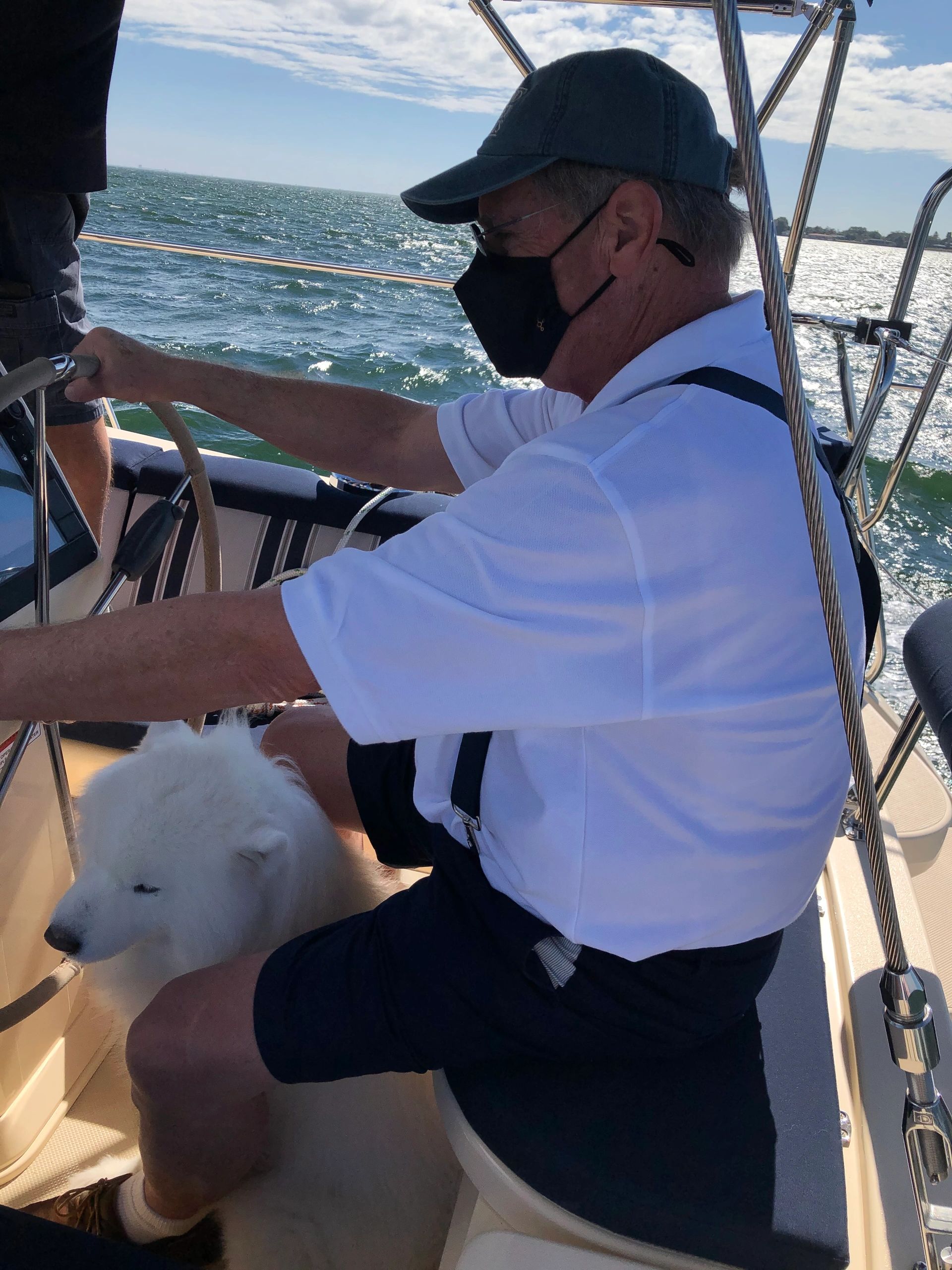 Our first sail after moving aboard.