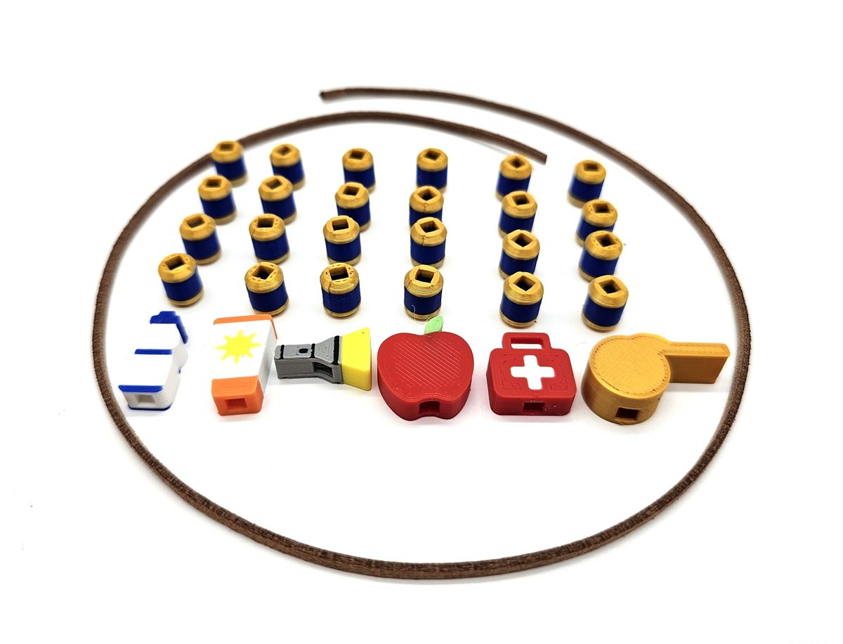 Cub Scout Hiking Club Six Essentials Award Beads