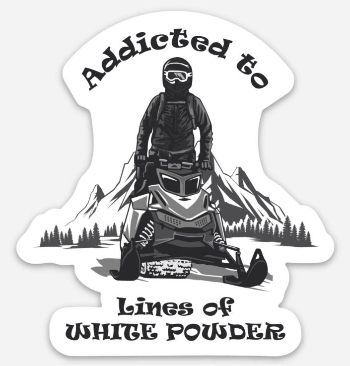 Powder Addiction Decal