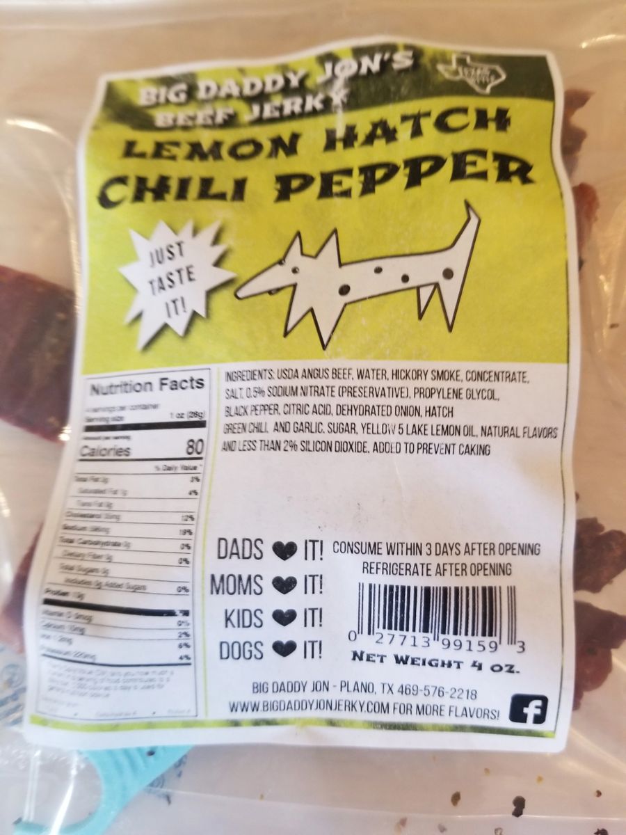 Lemon Hatch Chile