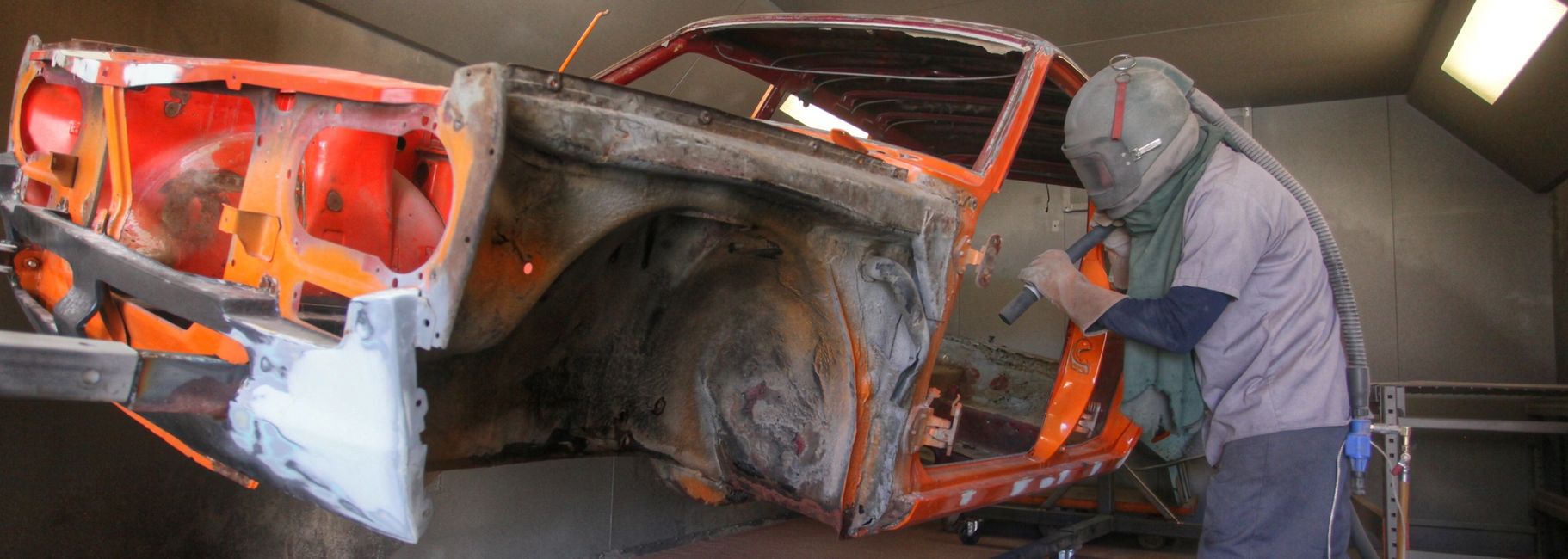 Sand Blasting in Las Vegas - Snail Motorsports | Snail Motorsports