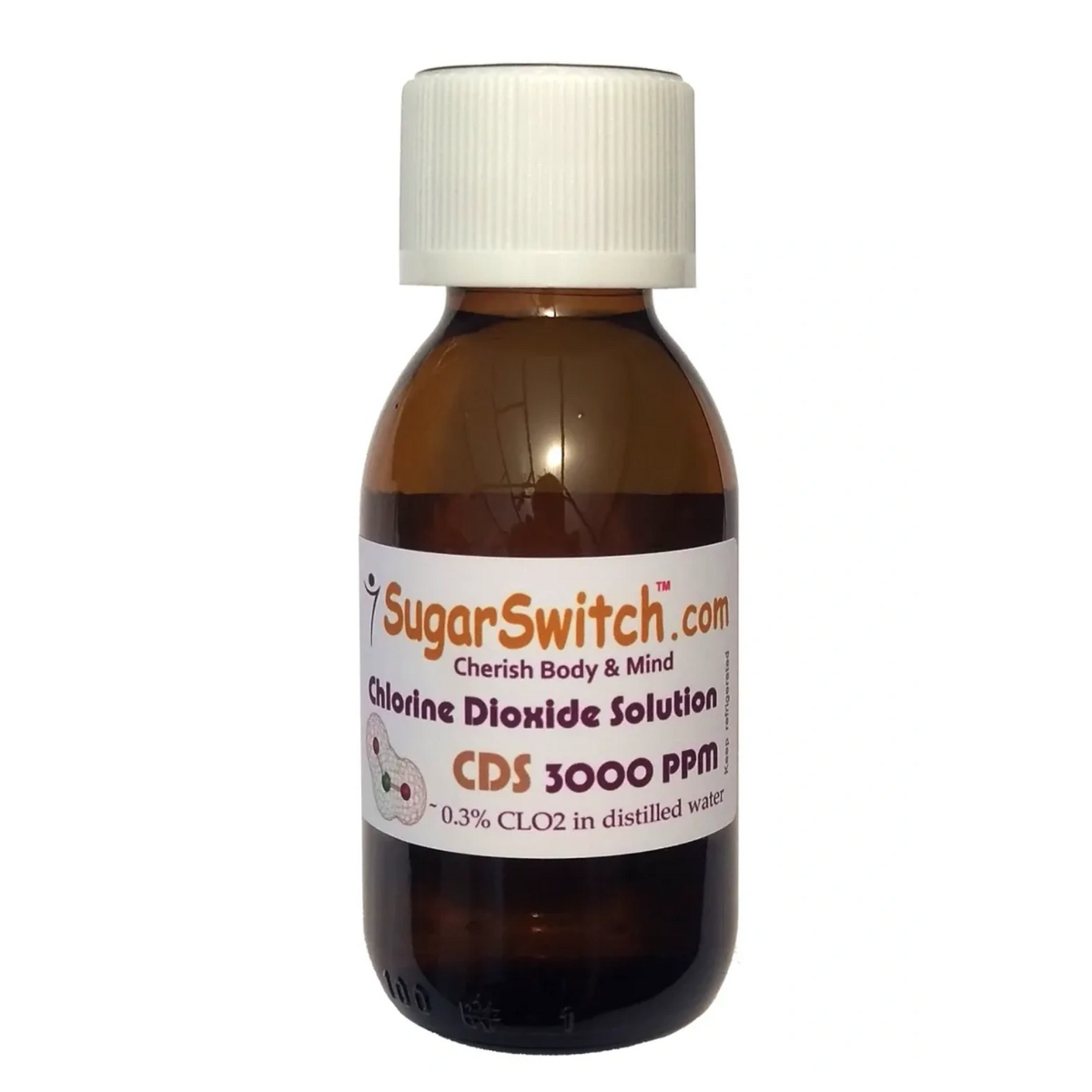 CDS 3000 Chlorine Dioxide Solution ~0.3% (100ml)