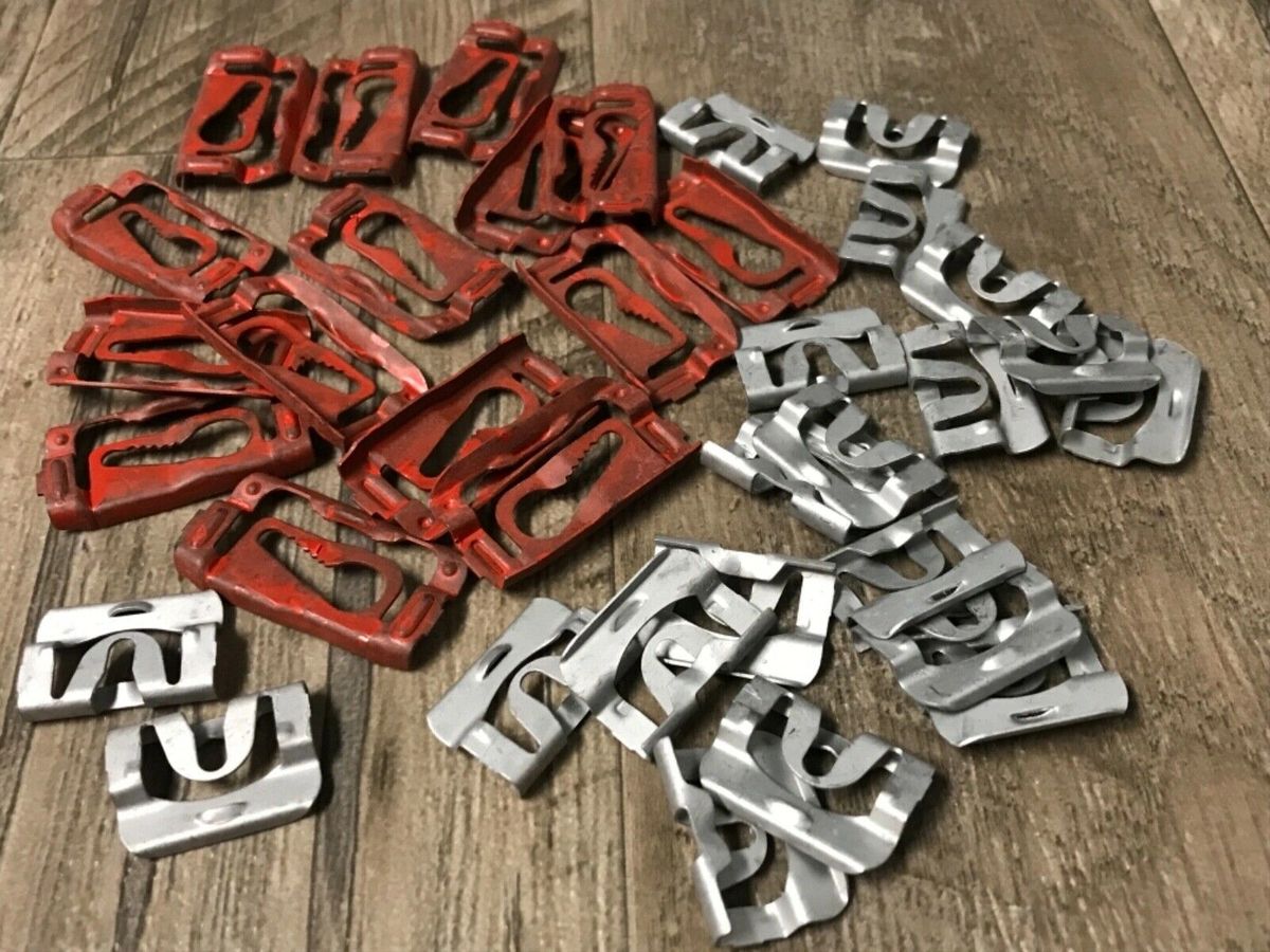 windshield & rear glass moulding clips window trim clip fits 68-72 chevelle