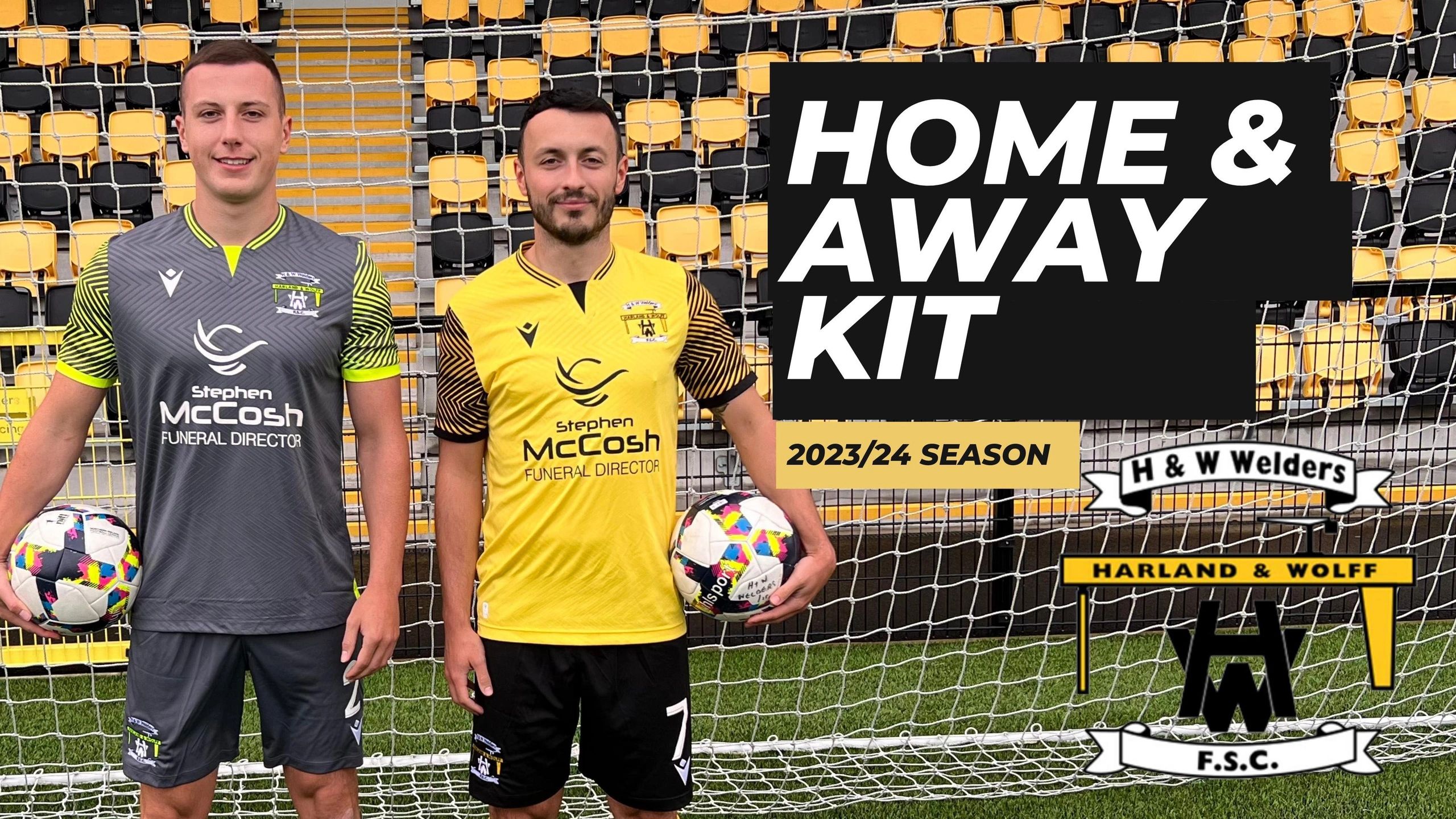 New Home & Away Kits Launched.