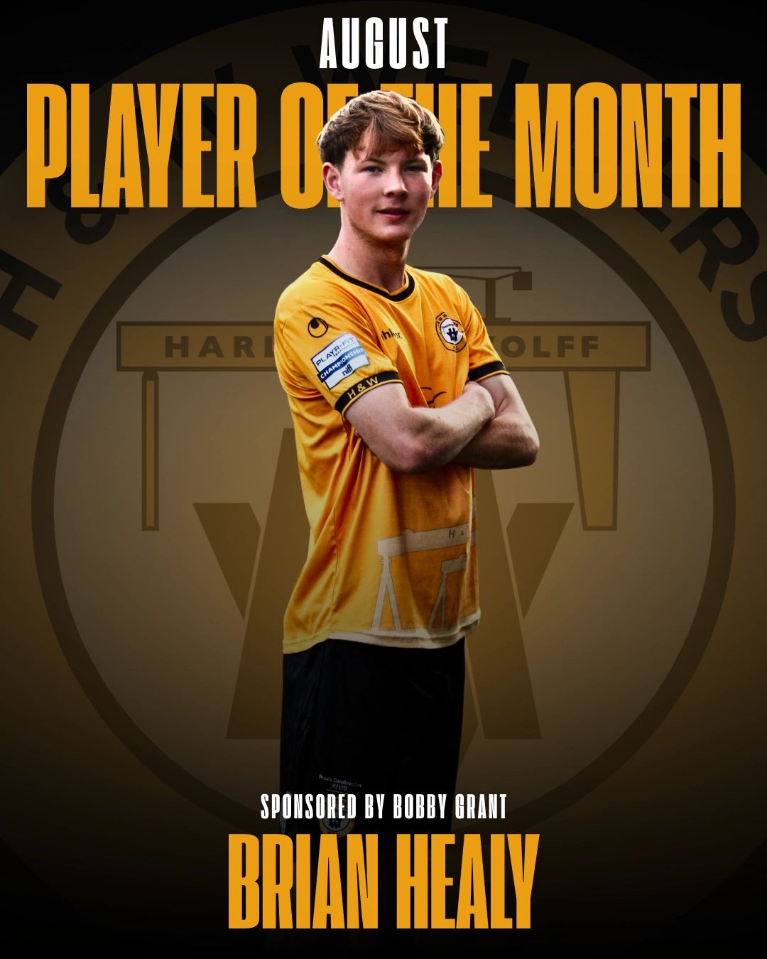 Brian Healy Wins H&W Welders August Player Of The Month