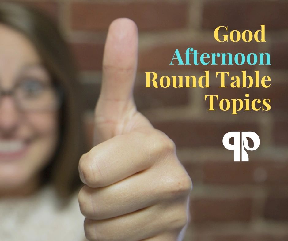 Purpose Palooza! (Afternoon) Round Table Topic Descriptions