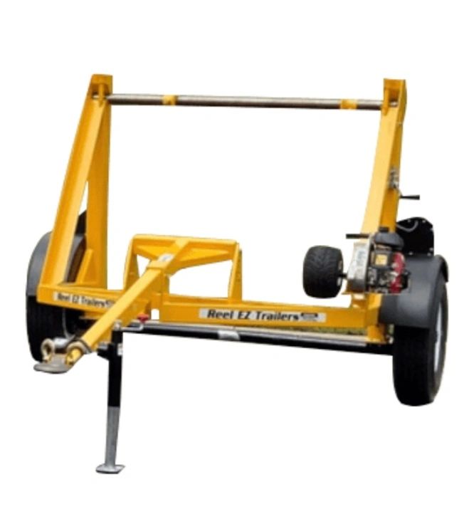 Fiber Optic Cable / Innerduct Reel Trailer EZ80 w Optional Power Assist