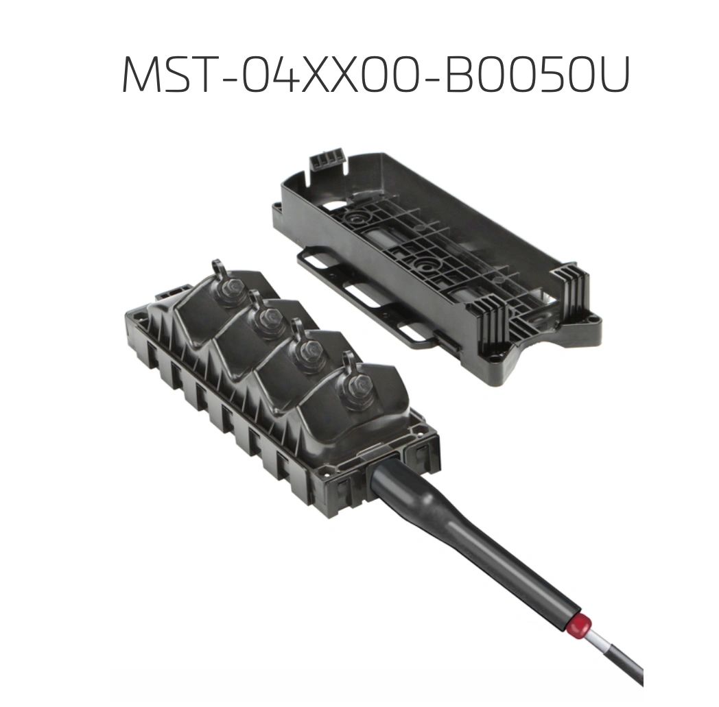MST-04XX00-B0050U DLX Mini MST Fiber Optic Multiport Service Terminal 4 ...