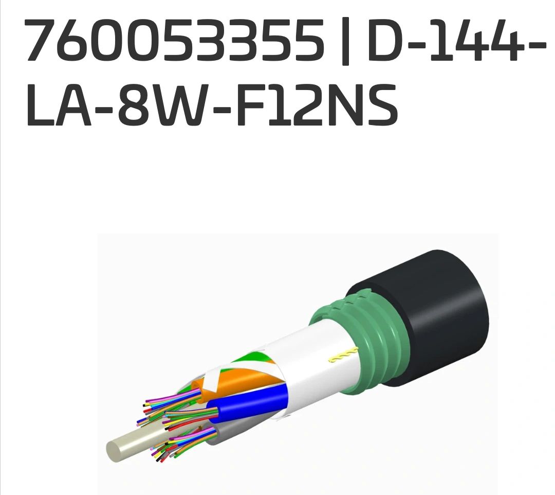 Commscope 144 Outdoor Fiber OSP cable, TeraSPEED Armored Singlemode