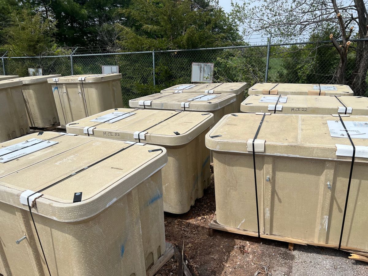 Polymer Concrete Handhole Tier 22 Underground Enclosure Vault 36x60x48 ...