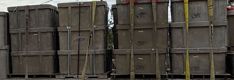 Hubbell Quazite Tier 22 Polymer Concrete 2 part lid 30x48x24 Vault ...