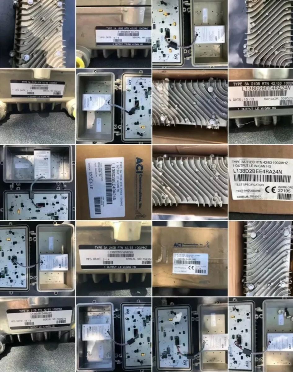 8 ACI GAINMAKER SDAT TRUNK MODULE SDLE LINE EXTENDER COAX CABLE SYSTEM ...