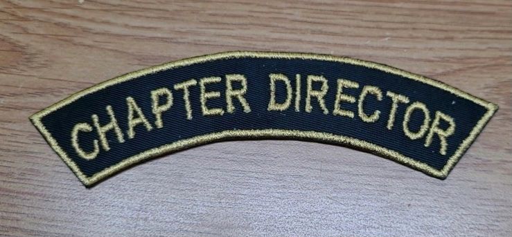 4" Top Rocker for Left Chest Patch