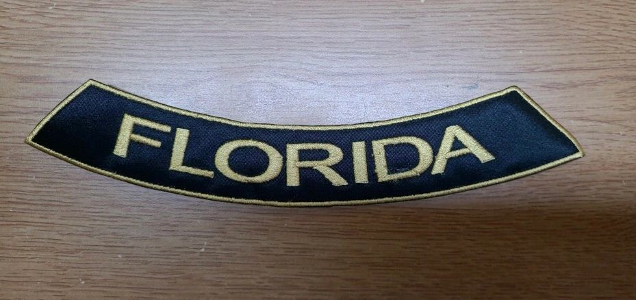 10" Bottom Rocker for Back Patch