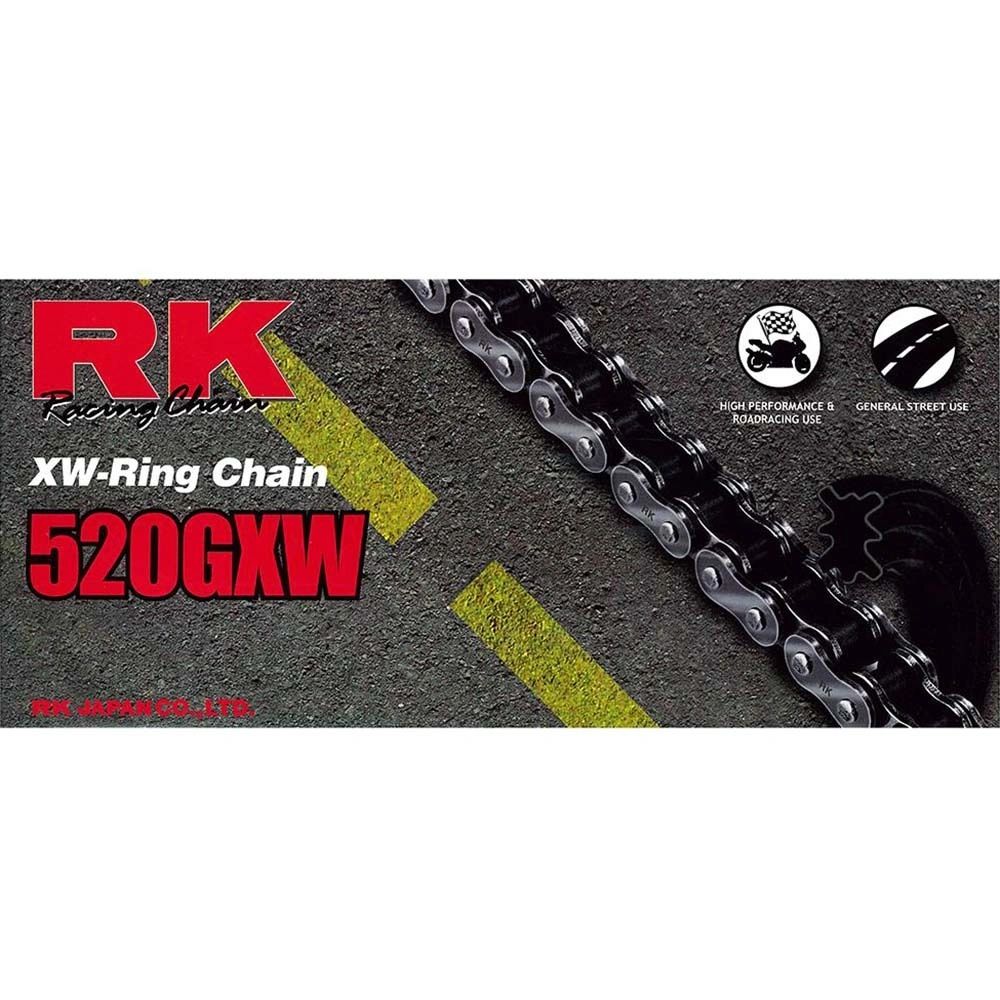 RK 520 ZXW RACE CHAIN 130 LINKS GOLD