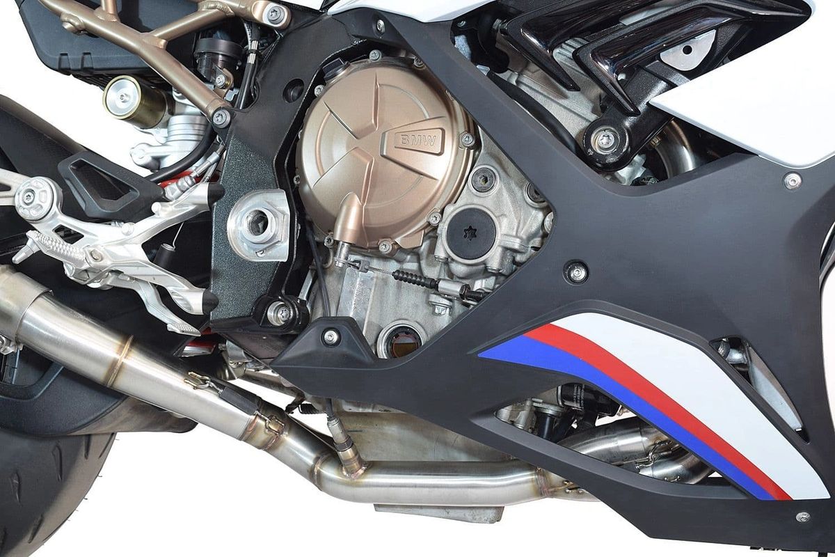 BLACK WIDOW S1000RR 2019 - 2025 Performance De Cat Exhaust Collector ...