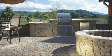 Outdoor Kitchens | TRIDENT CABINETS & COUNTERTOPS