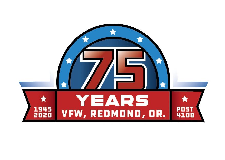 Logo Design, VFW Redmond Oregon 1945-2020