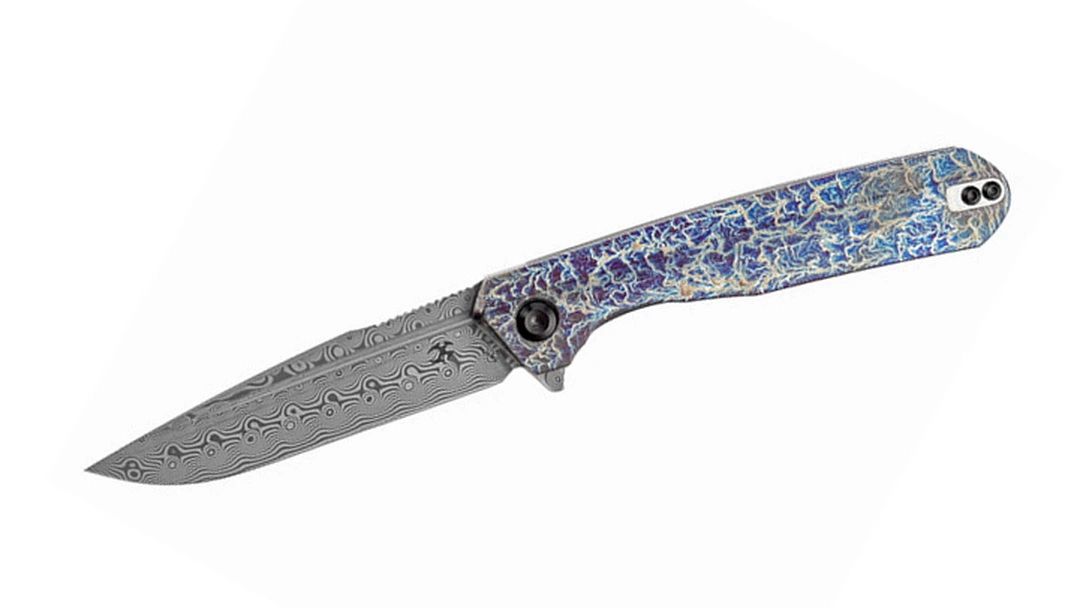 Kansept Qilin - Lightning Strike Titanium (K1047A3) Damascus