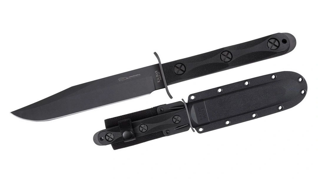 KA-BAR John Ek Commando Knife Model #5 (KAEK45) 1095 Cro Van